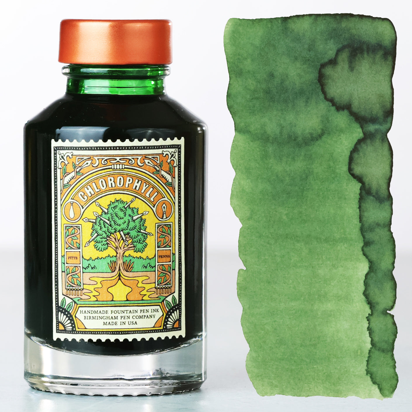 Chlorophyll Fountain Pen Ink – Birmingham Pen Company