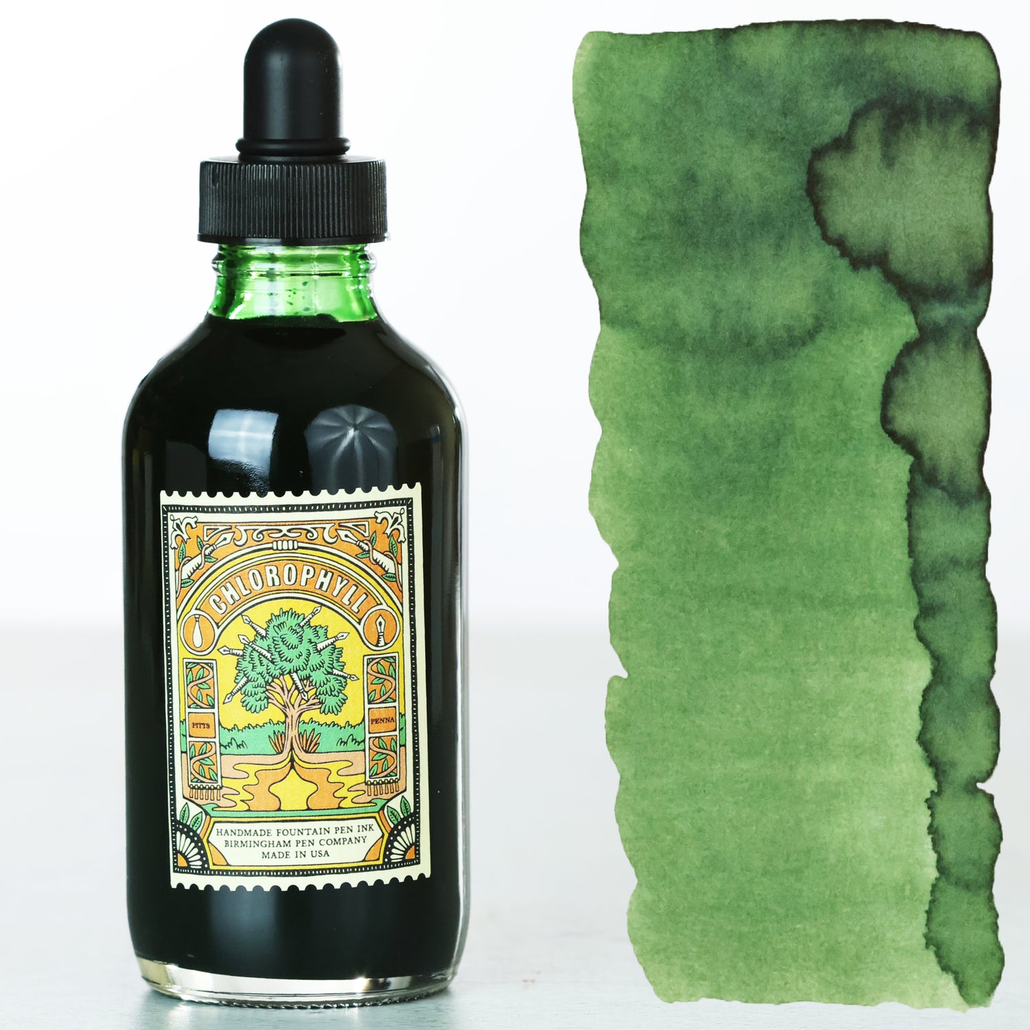 Chlorophyll Fountain Pen Ink – Birmingham Pen Company
