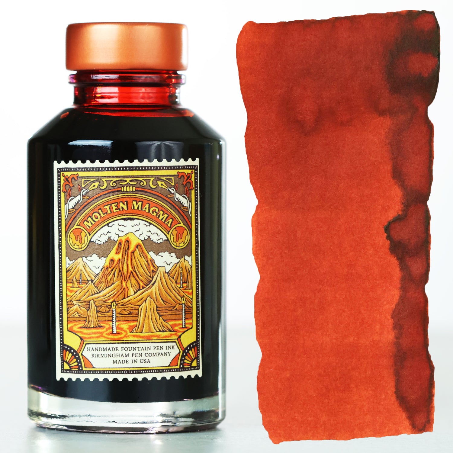 Molten Magma Fountain Pen Ink – Birmingham Pen Company