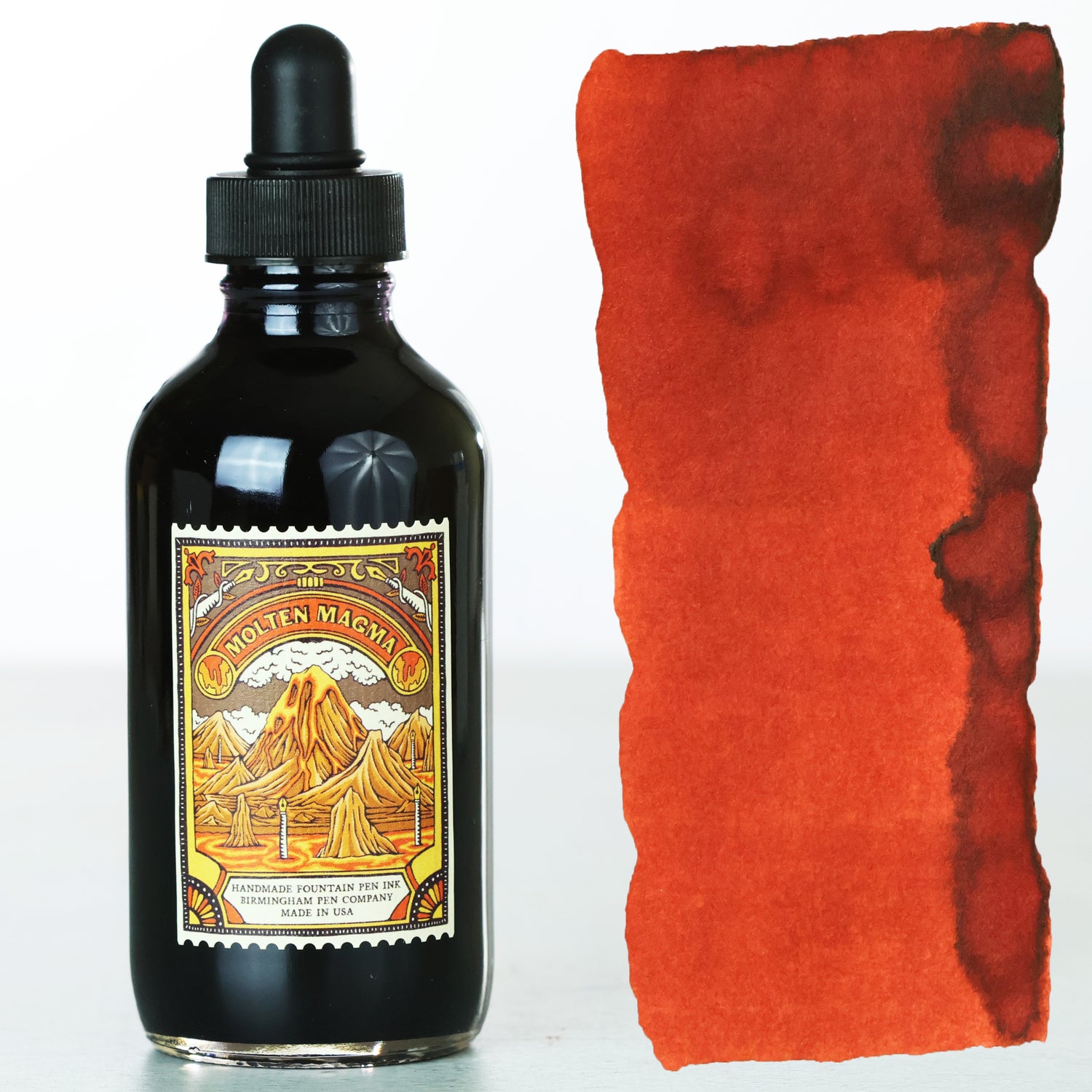 Molten Magma Fountain Pen Ink – Birmingham Pen Company