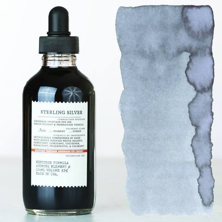Sterling Silver Fountain Pen Ink – Birmingham Pen Company