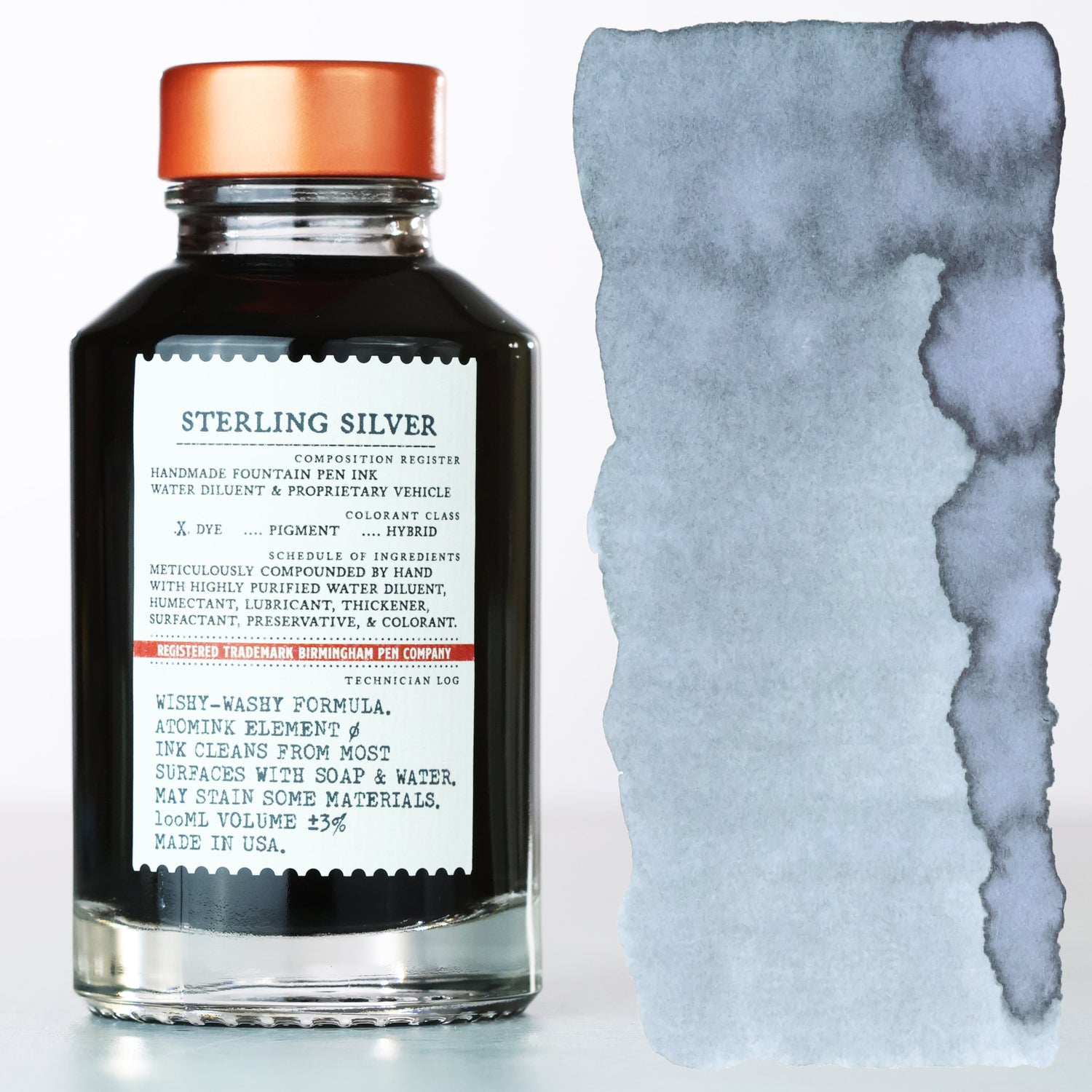 Sterling Silver Fountain Pen Ink – Birmingham Pen Company