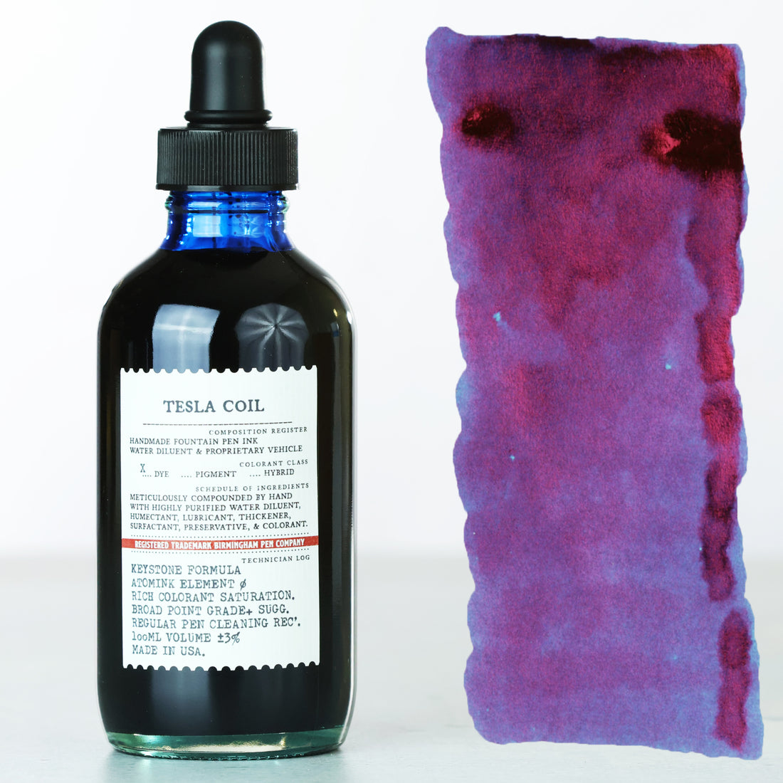 Tesla Coil Fountain Pen Ink – Birmingham Pen Company