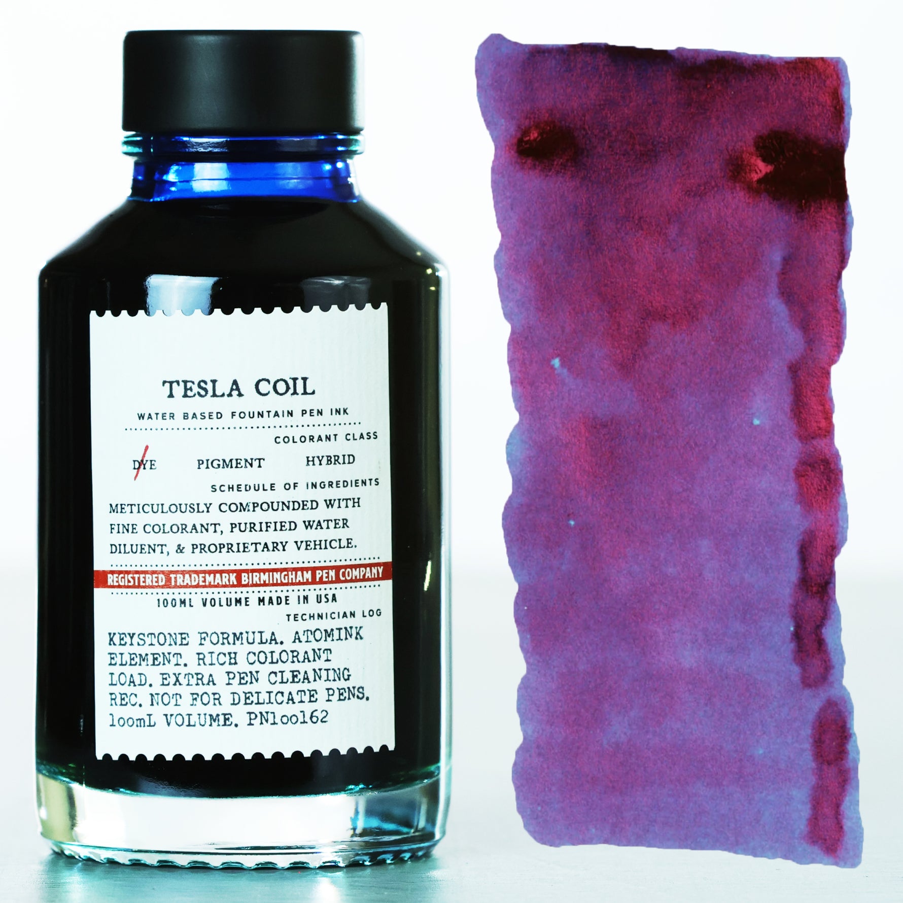 Tesla Coil Fountain Pen Ink – Birmingham Pen Company